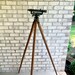 Vintage Surveyor's Transit Level and Tripod | Wood Tripod With Surveyor ...