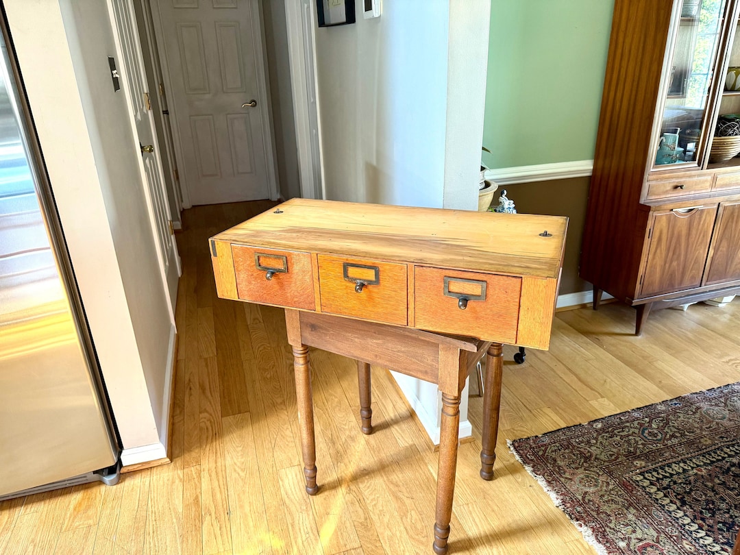 Vintage Wooden Globe Wernicke Card Catalog | Wood Card Catalog Cabinet ...