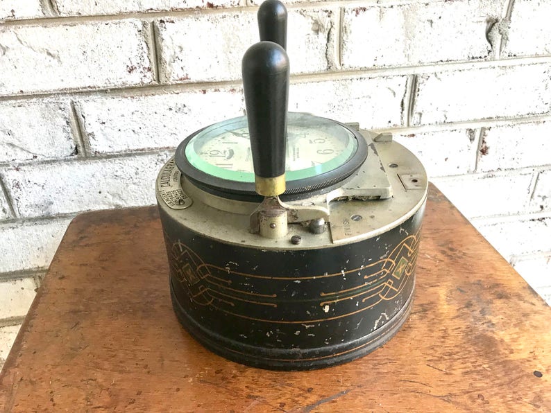 Antique Calculagraph Pool Hall Timer Billiards Clock Timer | Etsy