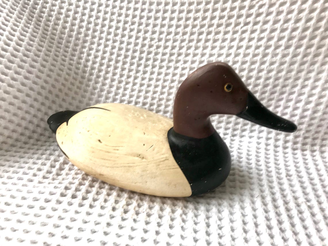 Rustic Ceramic Duck Decoy Primitive Ceramic Duck Decor | Etsy