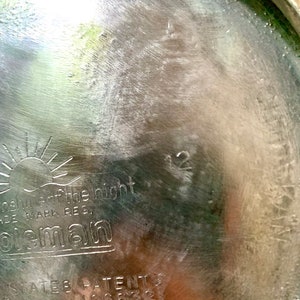 Vintage Coleman Model 228 Lantern| Coleman Nickel Plated Big Hat ...