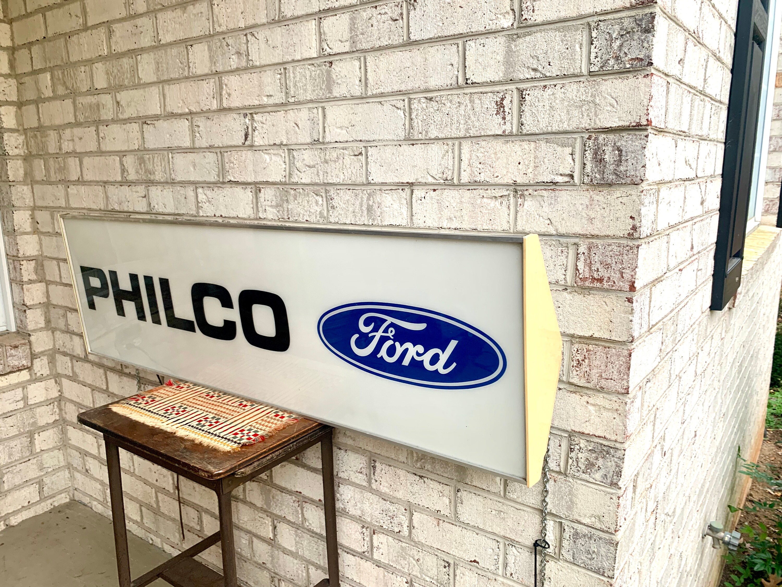 Vintage Philco Ford Light up Sign Ford Philco Dealership - Etsy