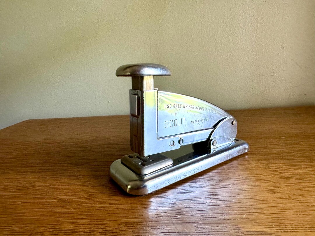 Vintage Small Scout Stapler | Ace Fastener Scout No.202 Stapler | Art ...