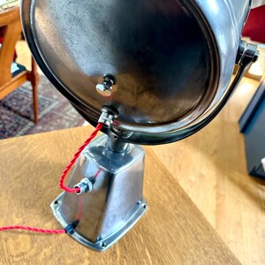 Vintage Perko Rayline Search Light Lamp | Repurposed Nautical Spotlight ...