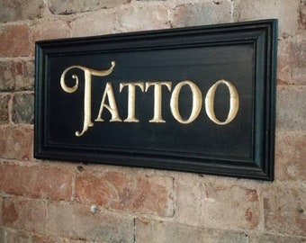 Vintage Tattoo Sign - Etsy