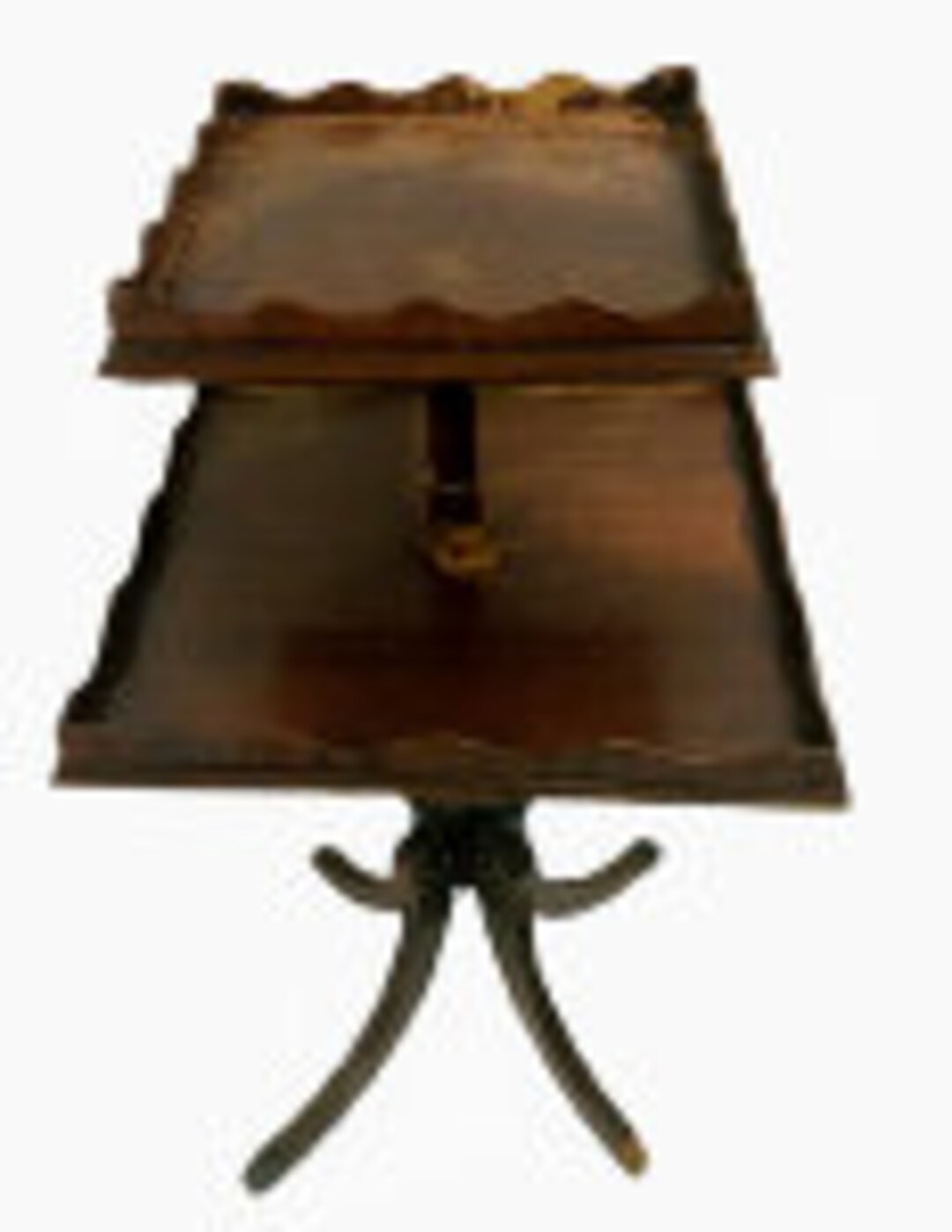 Side Butler Table Pie Crust Dumb Waiter - Etsy