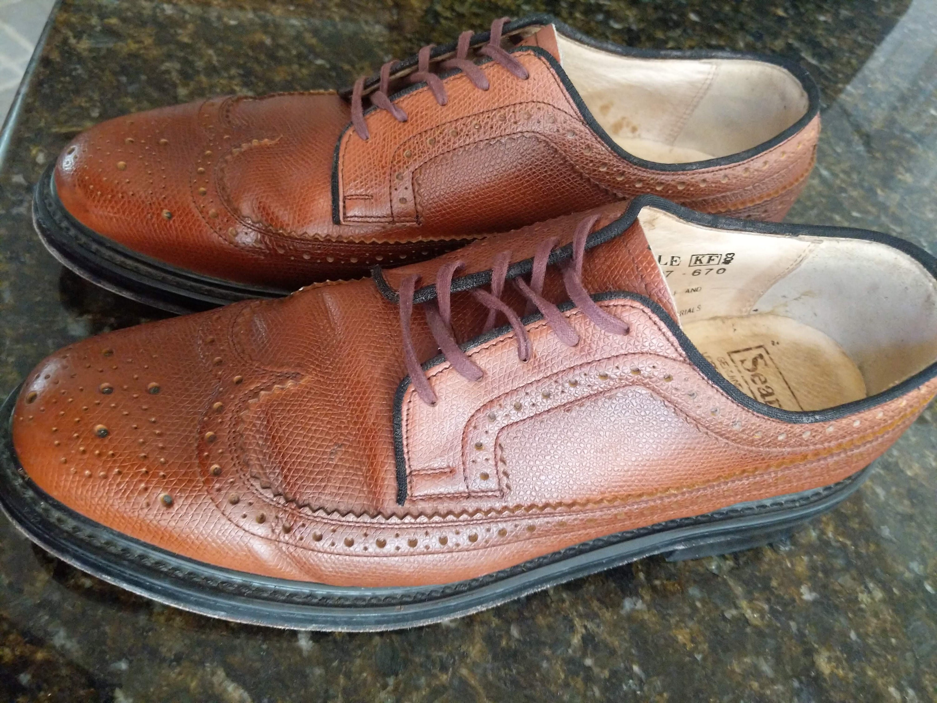 Men Brogue Shoes Wing Tip Shoes Brogue Oxford Shoes Vintage Oxfords ...