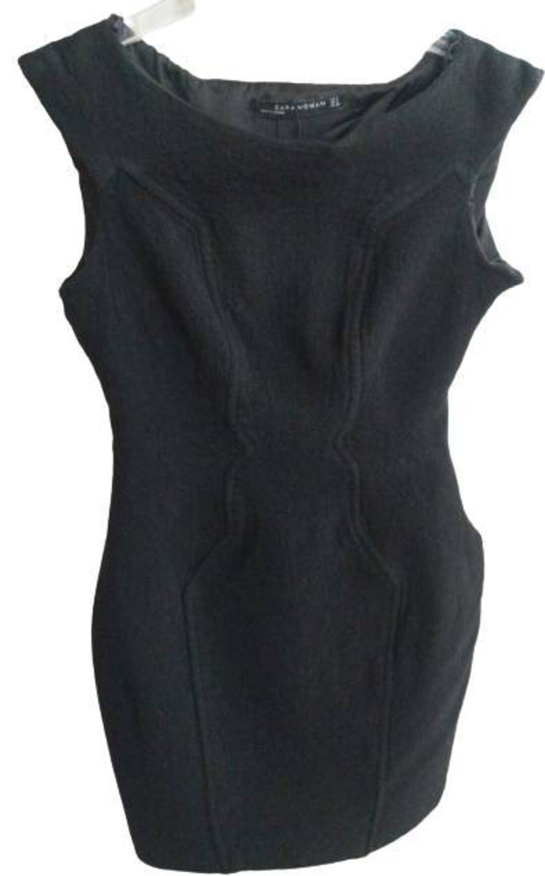 Dark Academia Dress Black Sheath Dress Vintage Designer LBD Vintage ...