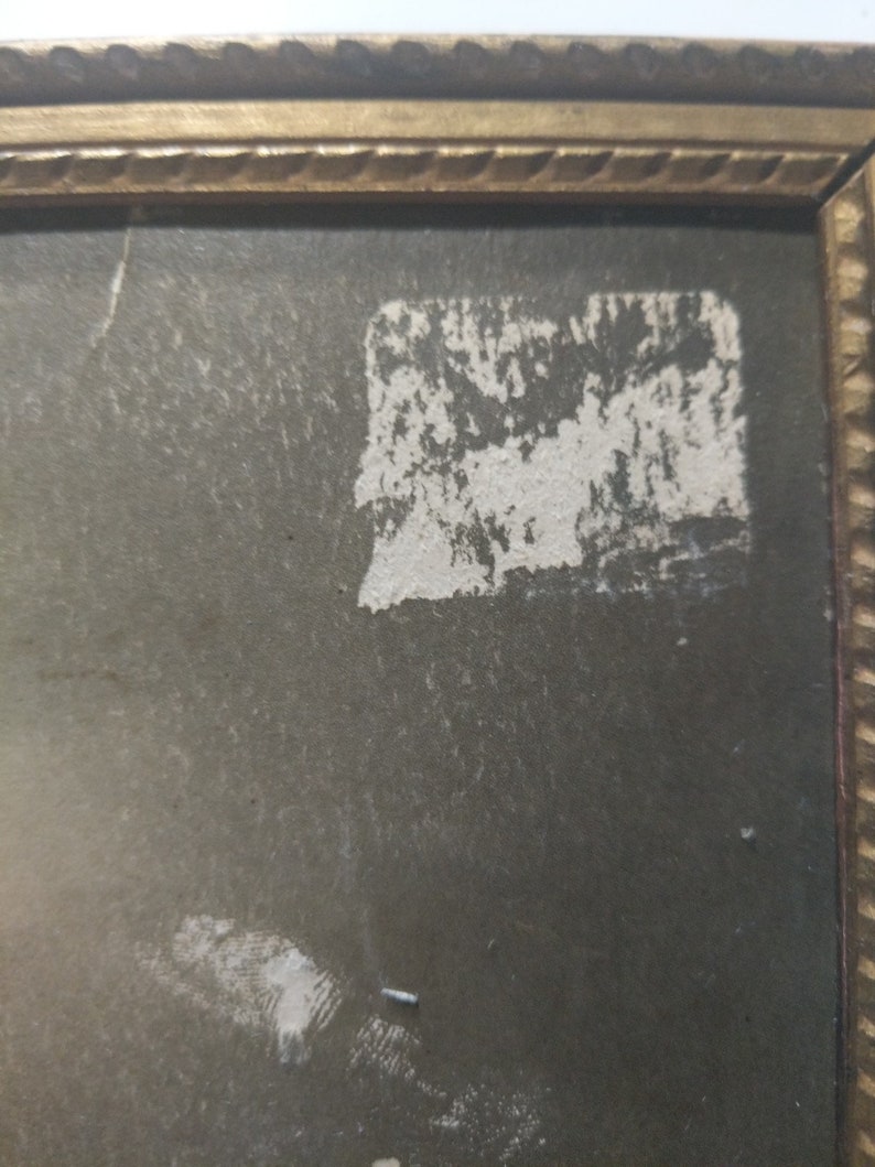 Lithograph Framed Sacred Jesus Christ Picture Religious Relic Board ...