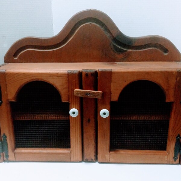 Primitive Cabinet - Etsy