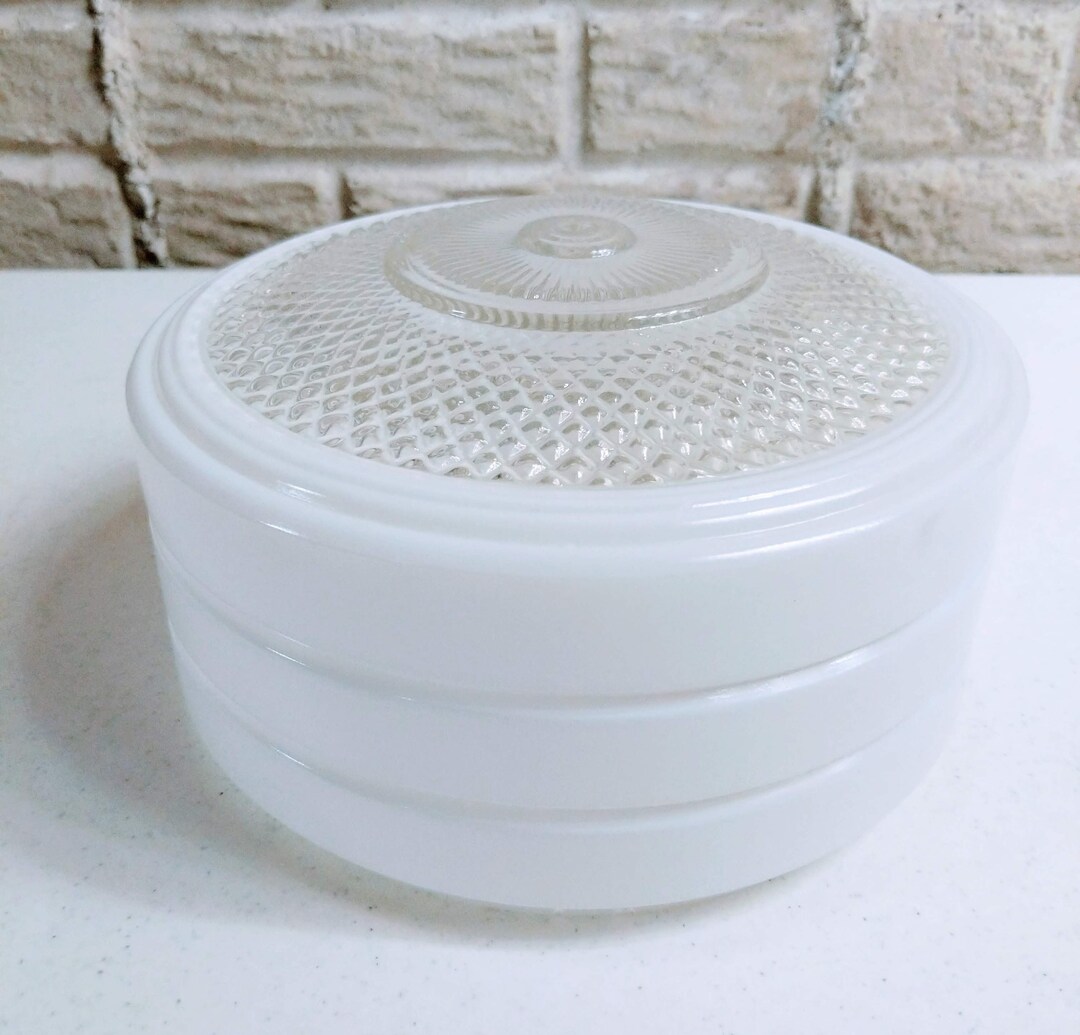 Art Deco Shade Deco Glass Shade Deco Design Glass Deco Fixture Cover - Etsy