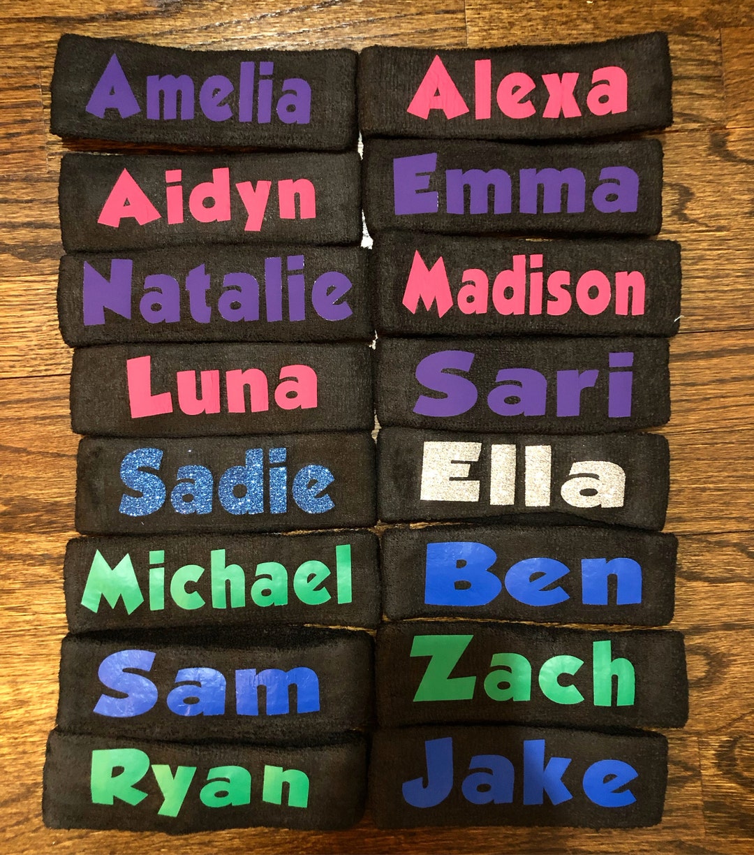 Custom Sweatbands - Etsy