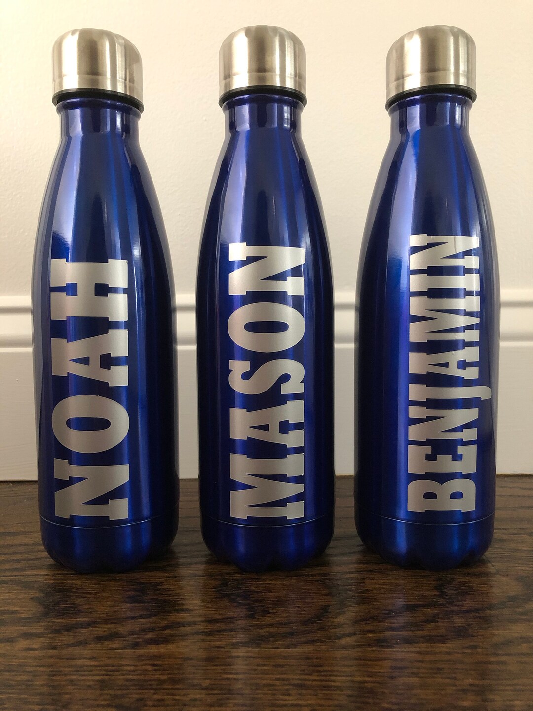 Personalized Double Wall Insulated Water Bottles - Etsy