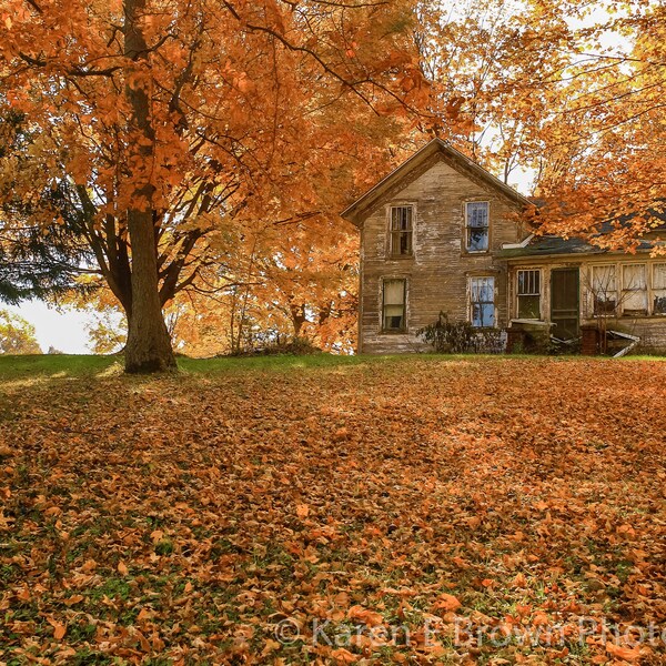Abandoned House - Etsy
