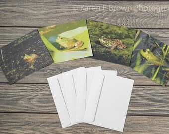 Personalized Note Card Set Frog Note Cards Frog Gifts - Etsy