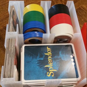 Splendor Storage Box for Sleeved Cards Room for Promo Tiles | Etsy