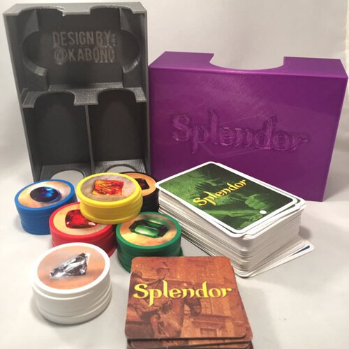 Splendor Game Storage Solution - Etsy