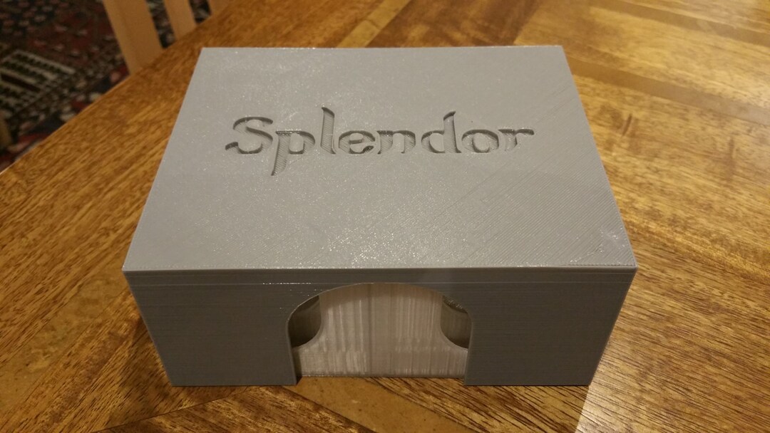 Splendor Storage Box for Sleeved Cards Room for Promo Tiles - Etsy