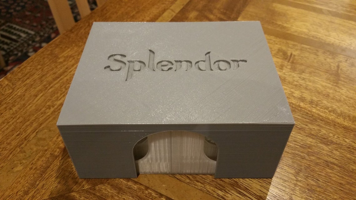 Splendor Storage Box for Sleeved Cards Room for Promo Tiles | Etsy