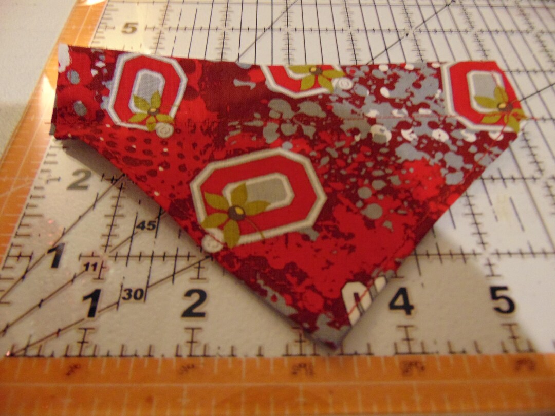 Ohio State Dog Cat Over the Collar Bandana 8x6 - Etsy
