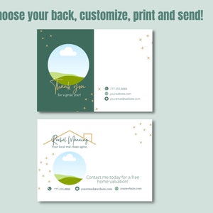 Real Estate Christmas Cards, Real Estate Holiday Postcard Packet ...