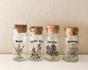 Vintage spice jars | Etsy