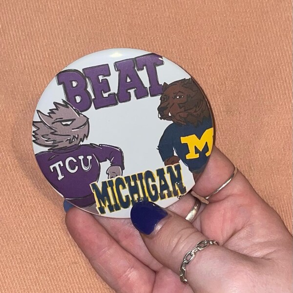Michigan Tcu Bowl - Etsy