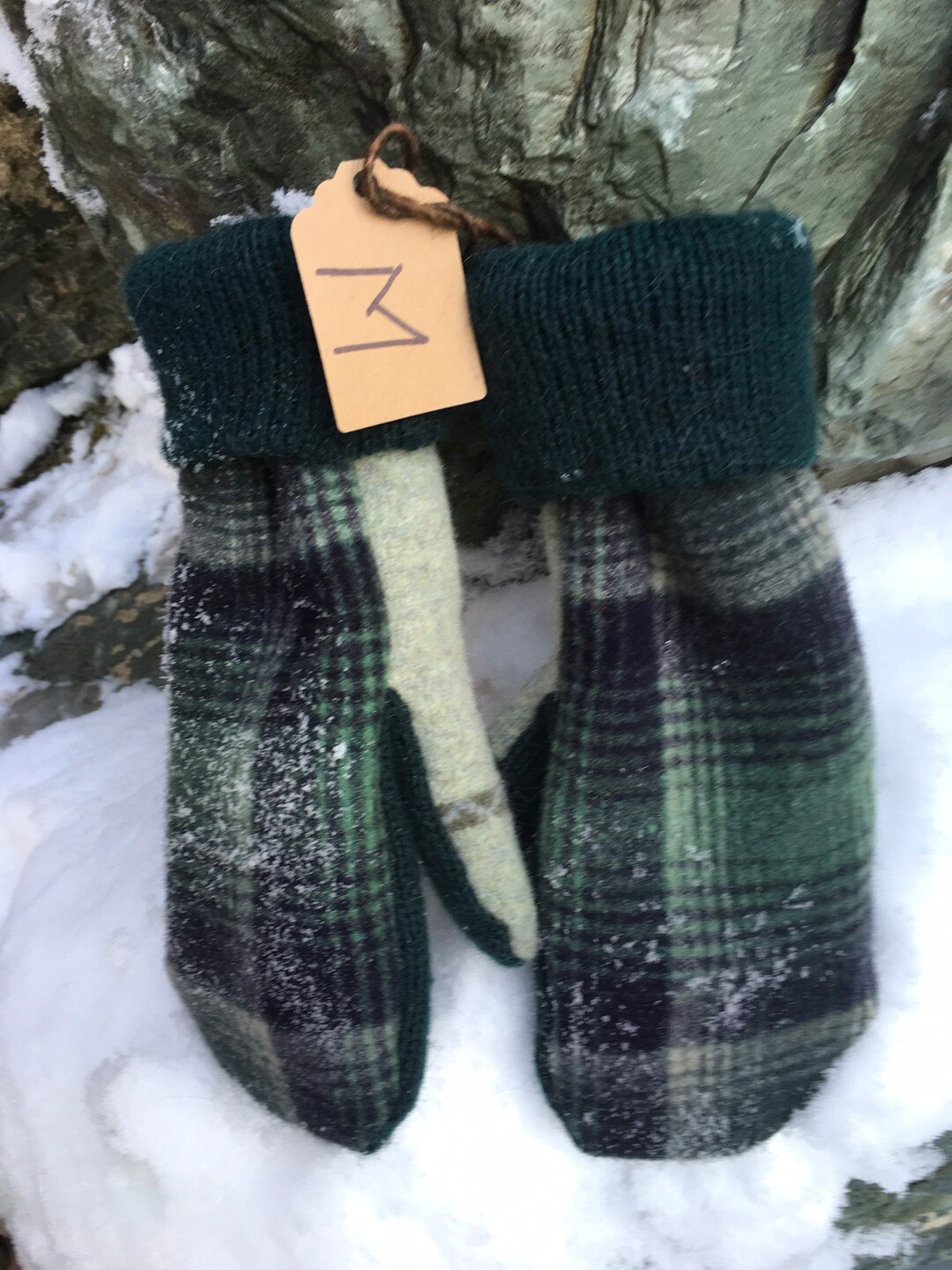 Wool Mittens (M) - Etsy