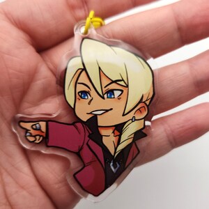 Objection! Ace Attorney Inspired Acrylic Charms - Etsy