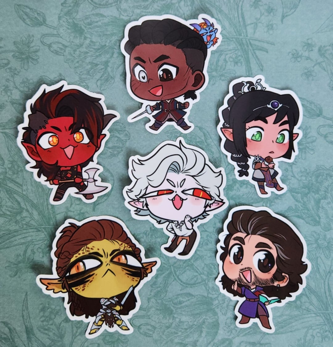 BG3 Stickers - Etsy