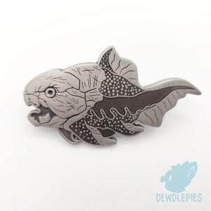 Prehistoric Pals: Dunkleosteus Enamel Pin - Etsy