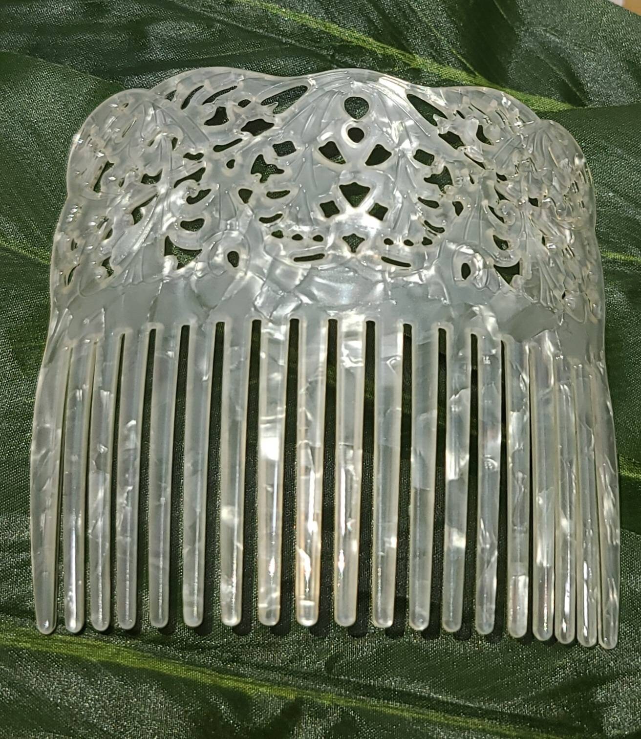 Polynesian Carved Decorative Hair Combs/helu - Etsy