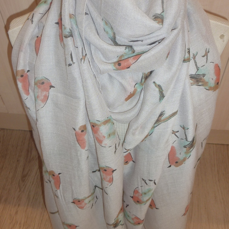 Bird Scarf - Etsy