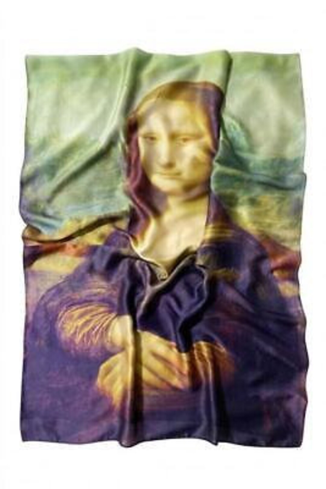 Mona Lisa Leonardo Da Vinci Silk Art Print Large Scarf Great Gift - Etsy