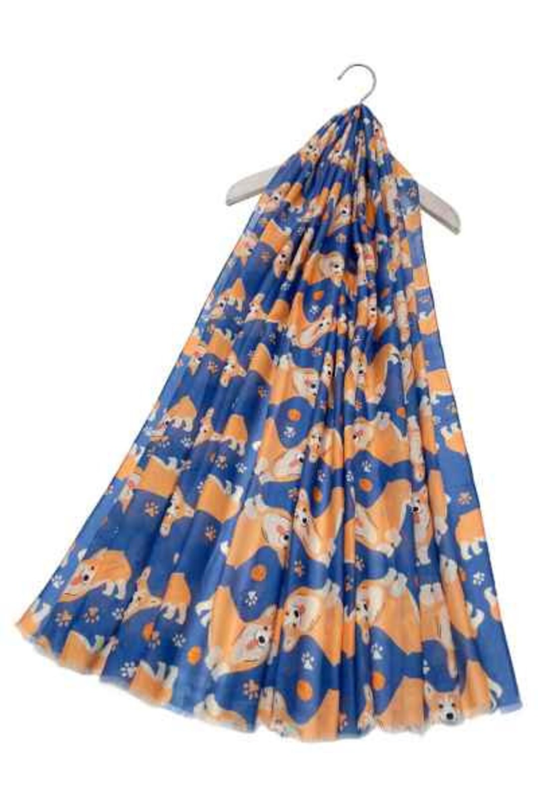Royal Corgi Dog Print Scarf Wrap Dog Lover Gift - Etsy