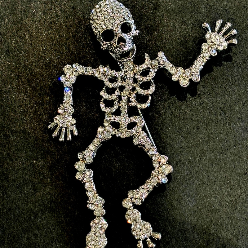 Crystal Brooch Pin - Etsy