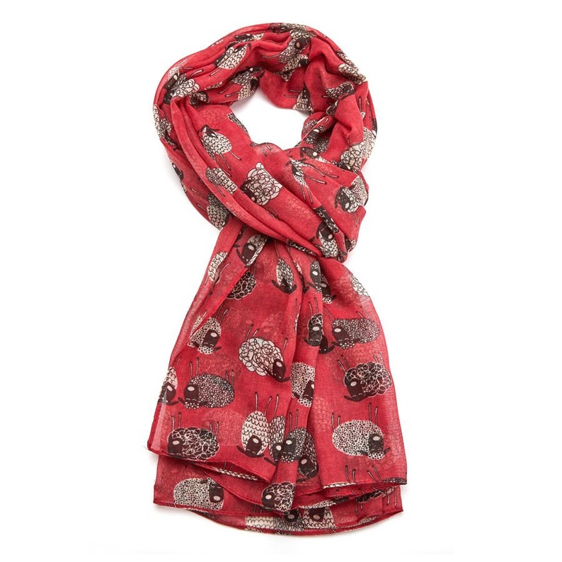 Black Face Welsh/ Scottish Sketched Sheep Print Large Scarf/ Wrap NEW ...