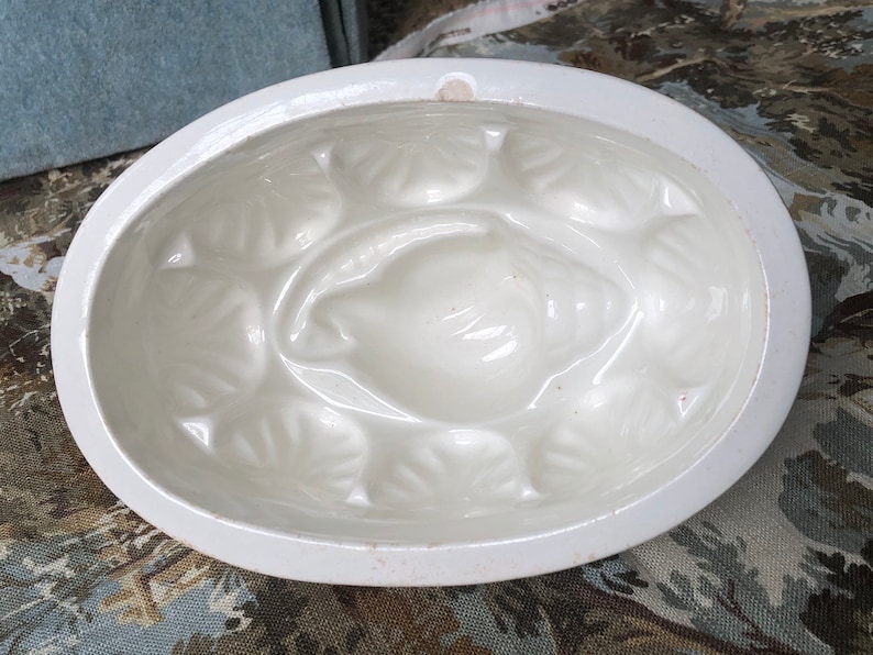 Antique Copeland Seashell Ironstone Jelly Mold Pudding Molds | Etsy