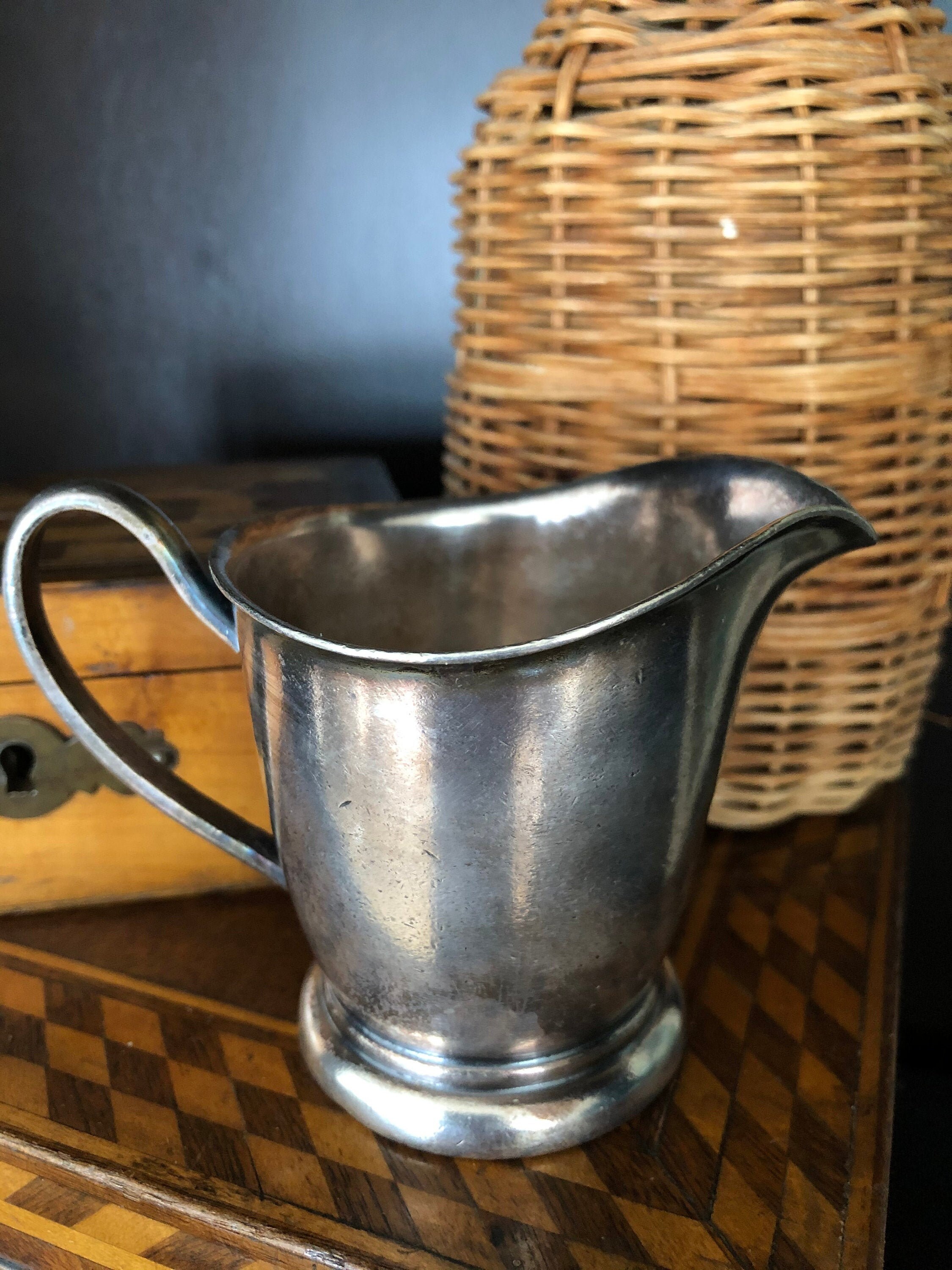 Vintage John Wanamakers Silverware Creamer Made by Victor S. | Etsy