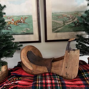 Antique Pony Saddle Frame. Saddle Tree. Wooden Saddle Frame. Would Make ...