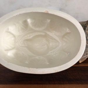 Antique Copeland Seashell Ironstone Jelly Mold: English Stoneware - Etsy