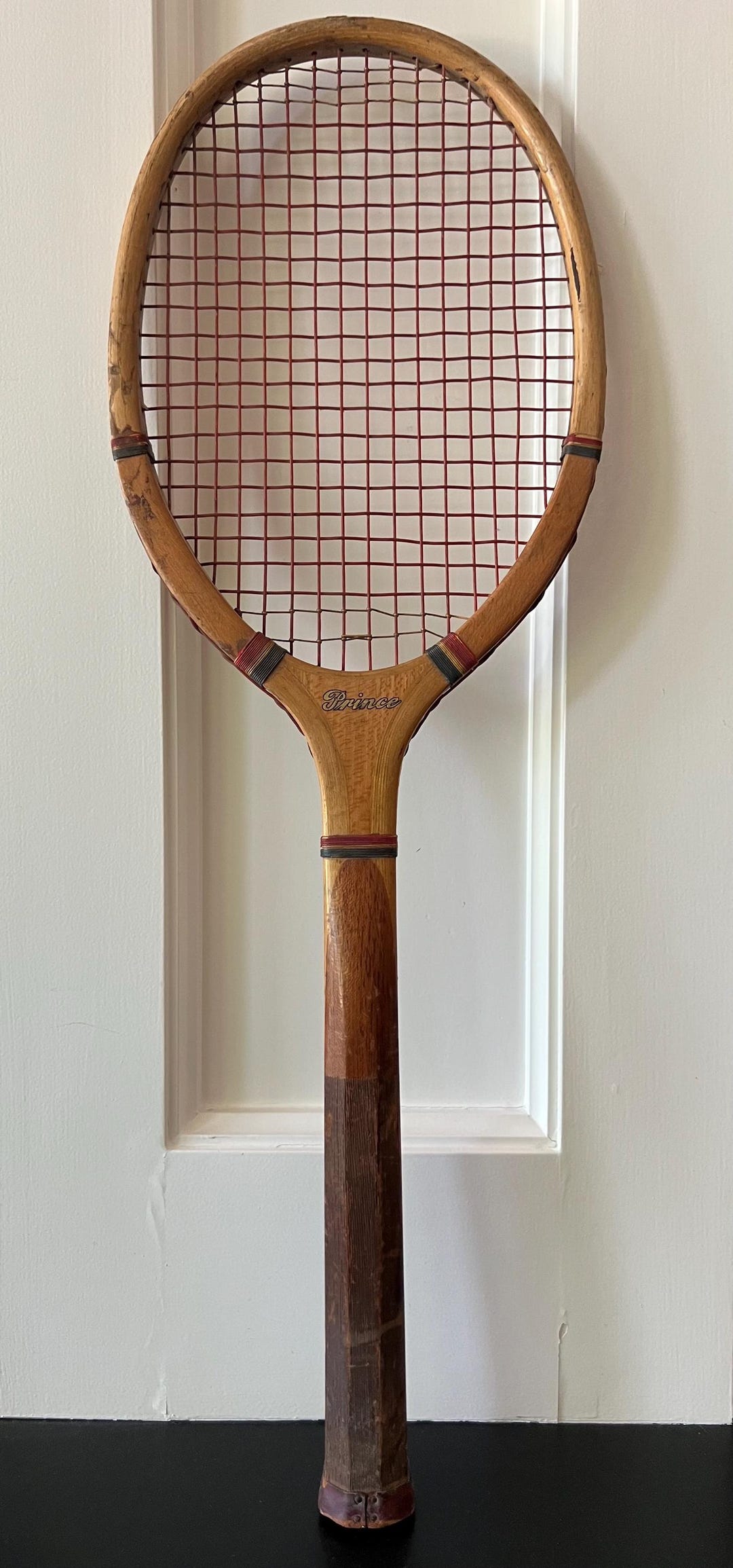 Antique Prince Tennis Racket. Original Strings. Made for R. H. Macy ...