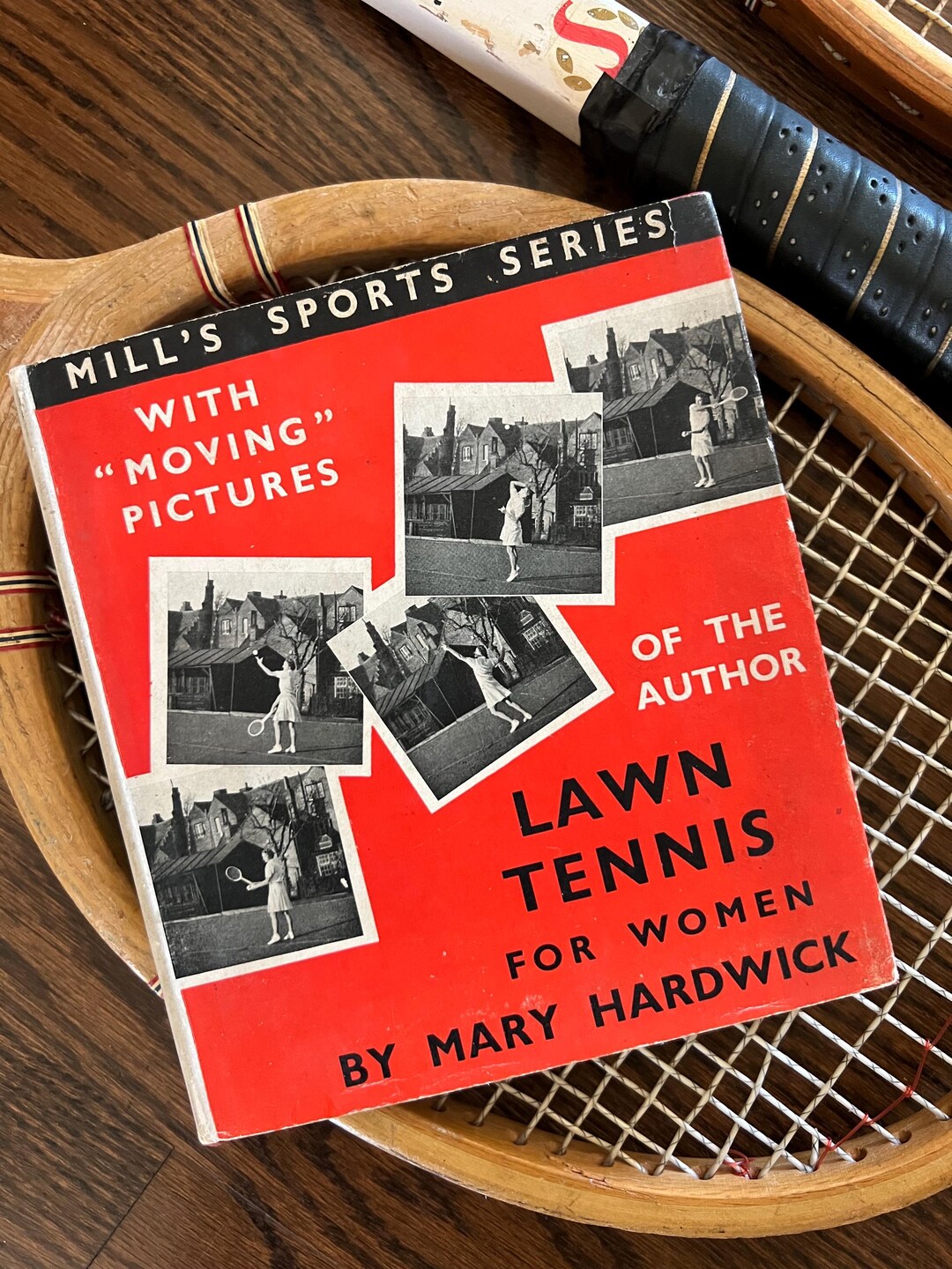 Vintage Book: Lawn Tennis for Women by Mary Hardwick, Tennis Players ...