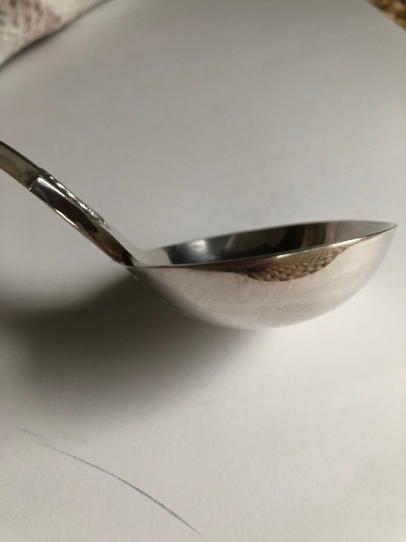 Vintage Silver Plate Sauce Ladle Gravy Ladle Soup Ladle - Etsy
