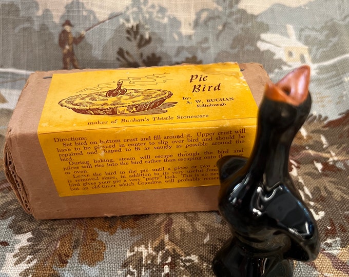 Vintage A. W. Buchan Pie Bird, Edinburgh, Pie Steam Vent, Pie Funnel ...