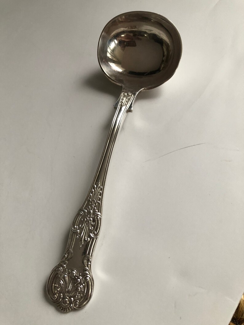 Vintage Silver Plate Sauce Ladle Gravy Ladle Soup Ladle - Etsy