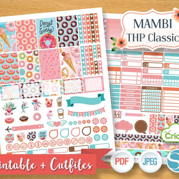 Happy Planner Weekly Stickers - Etsy