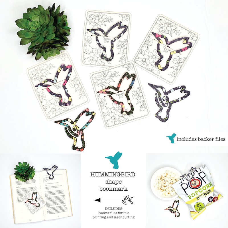 Hummingbird Bookmarkers - Etsy