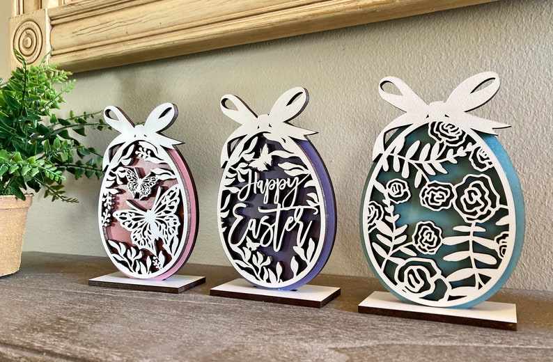SVG Easter Files, Easter Laser Files, Glowforge Laser Easter Files, Cut ...
