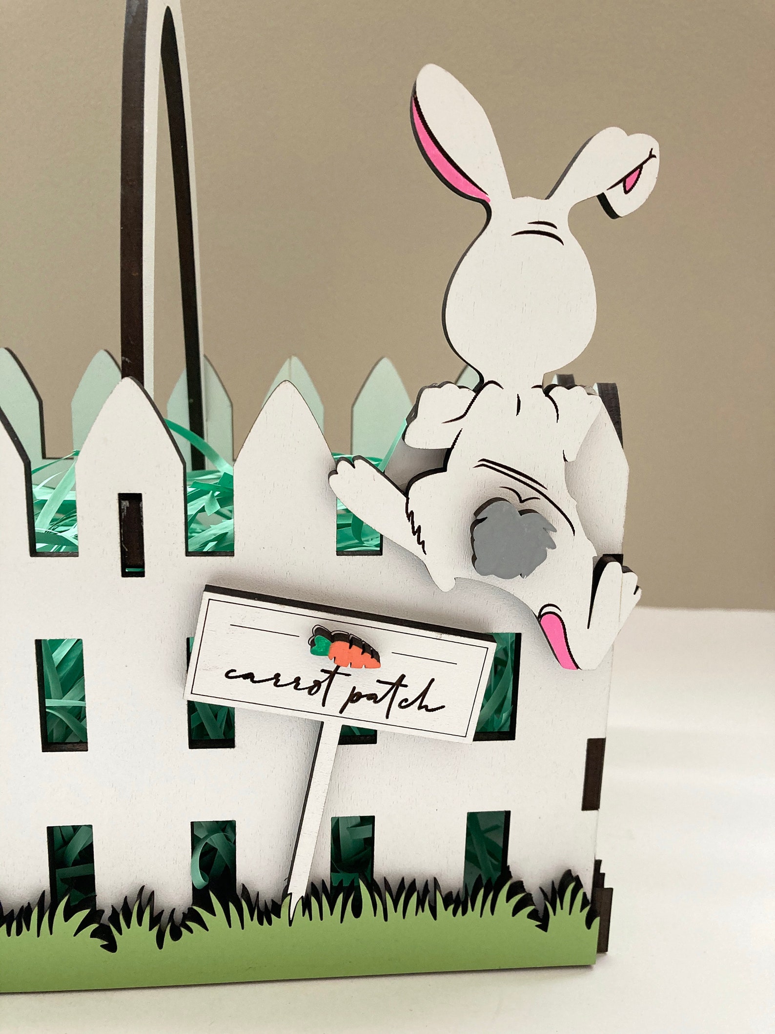 SVG Easter Basket, Glowforge Easter Files, Kids Easter Baskets, Laser ...
